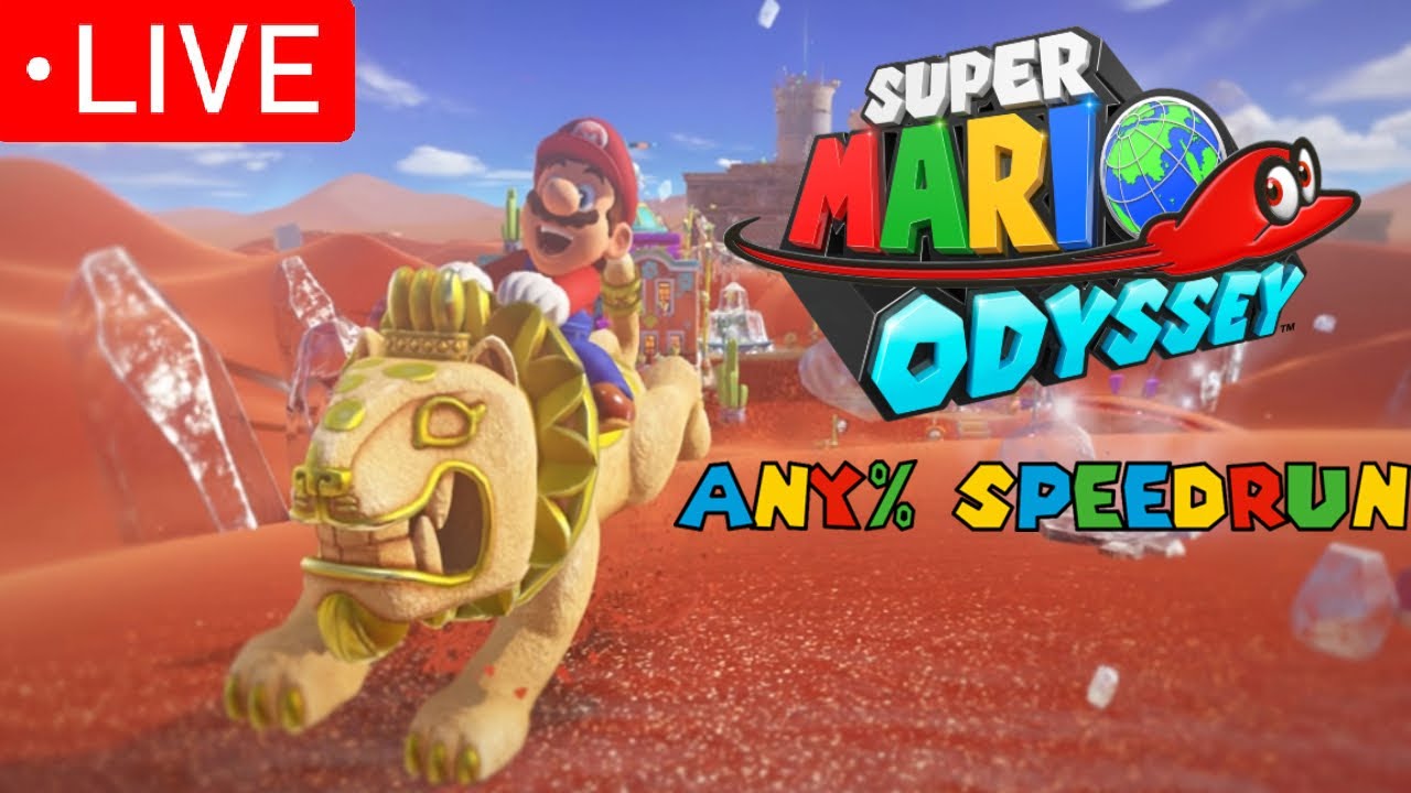 Speedrunning Super Mario Odyssey Any% (#16) - YouTube