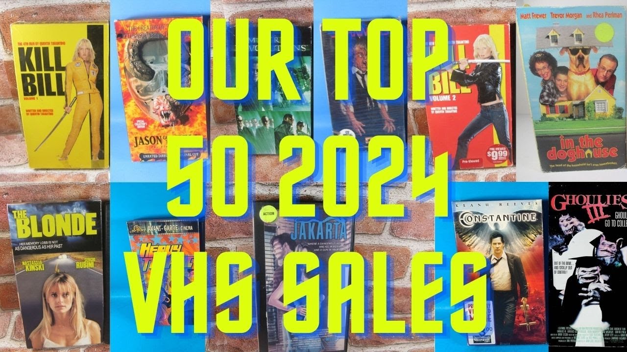 OUR 2024 TOP 50 VHS SALES - YouTube