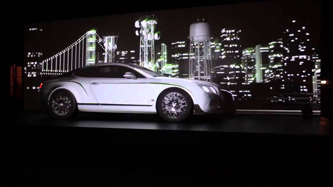 Bentley "A Legacy Of Performance" Projection Mapping Experience - YouTube