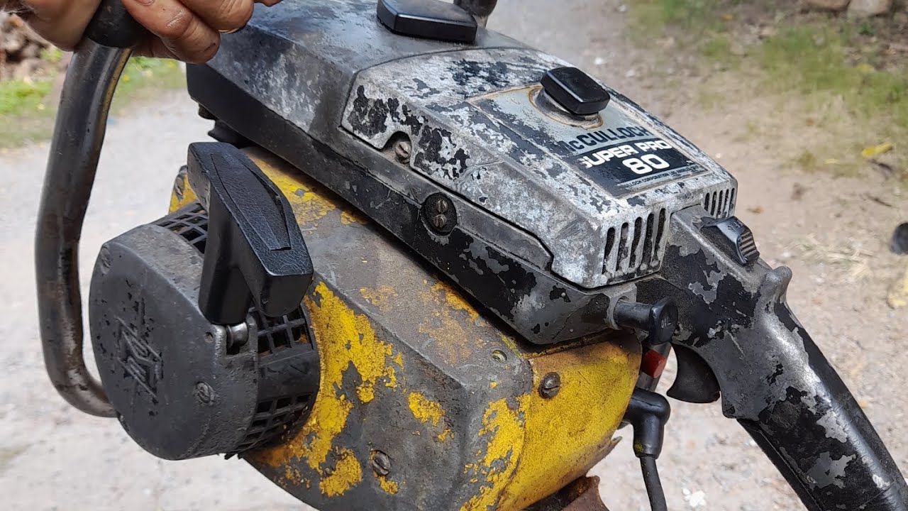 Super Pro 80 😅 #mcculloch - YouTube