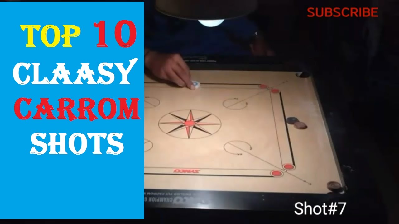 Top 10 Classy Carrom Shots - YouTube