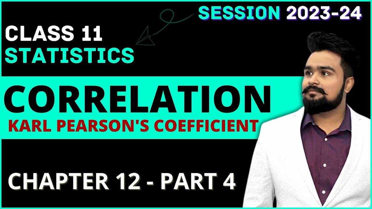 Correlation class 11 | Statistics Chapter 11 Part 4 - YouTube