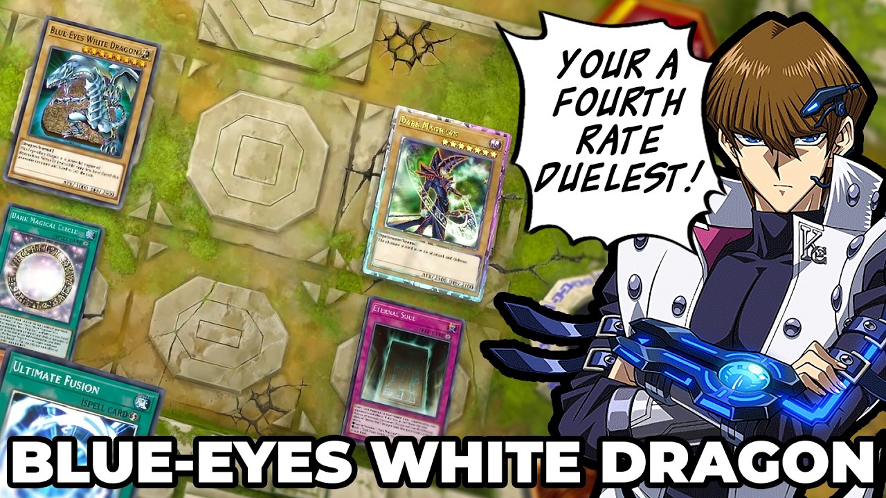 10 HOURS To Build THE PERFECT BLUE-EYES WHITE DRAGON Deck in YuGiOh ...