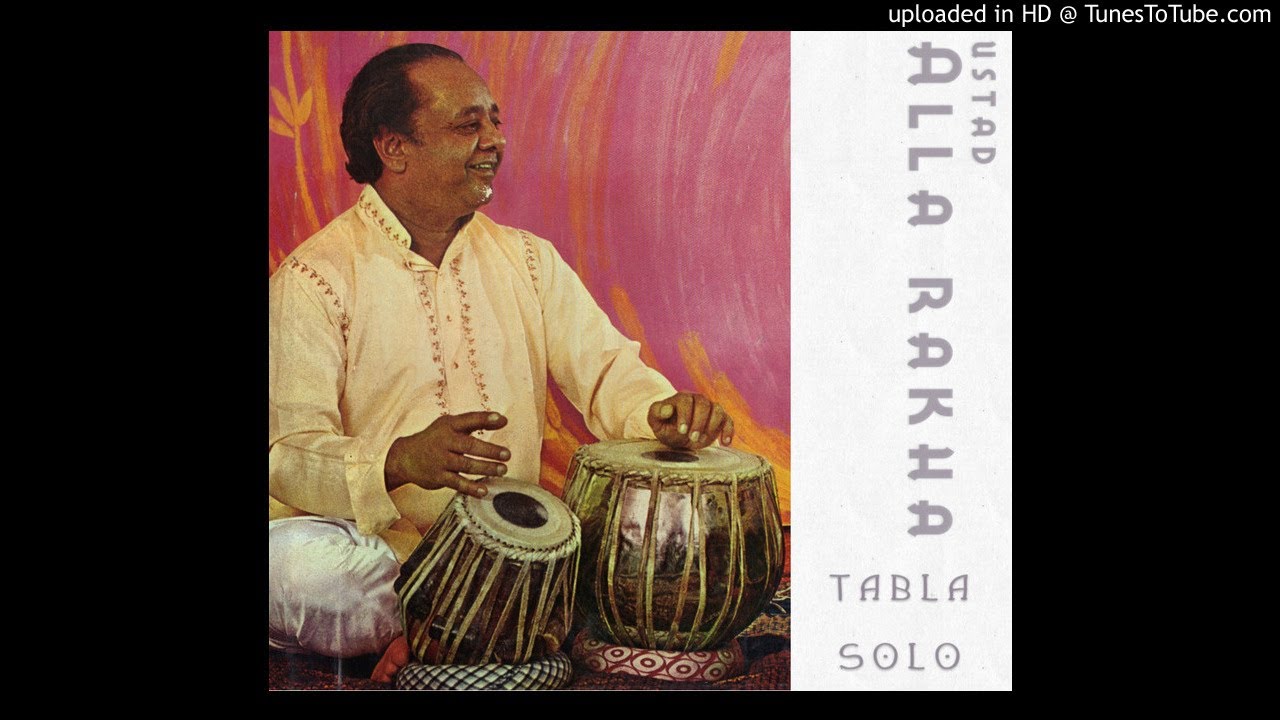 Alla Rakha Tabla Solo - YouTube