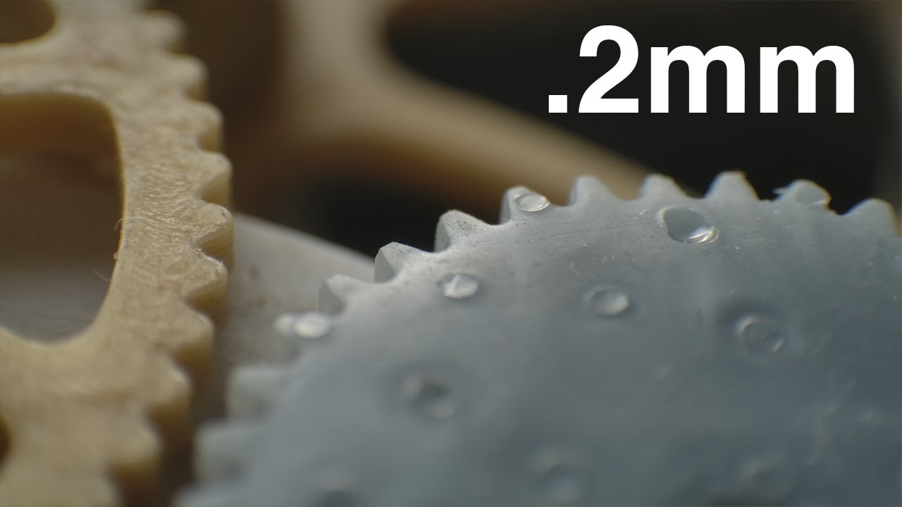 How Small Can You 3D Print Gears? - YouTube