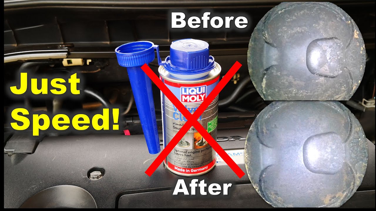 Carbon Removal from Engine Pistons / NO Fuel Additive / Wide Open ...