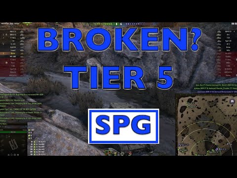 WOT - Most Broken OP Tier 5 SPG | World of Tanks - YouTube
