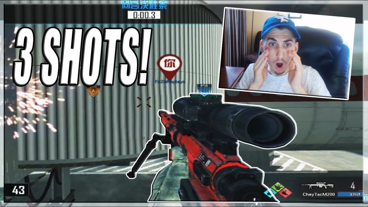 CHINESE CALL OF DUTY TRICKSHOTTING! (3 SHOTS!) - YouTube