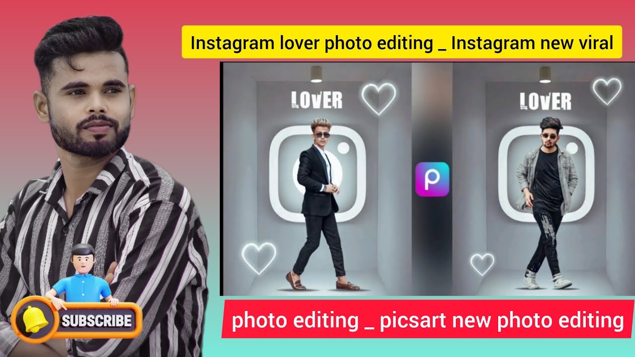 Instagram lover photo editing _ Instagram new viral photo editing ...