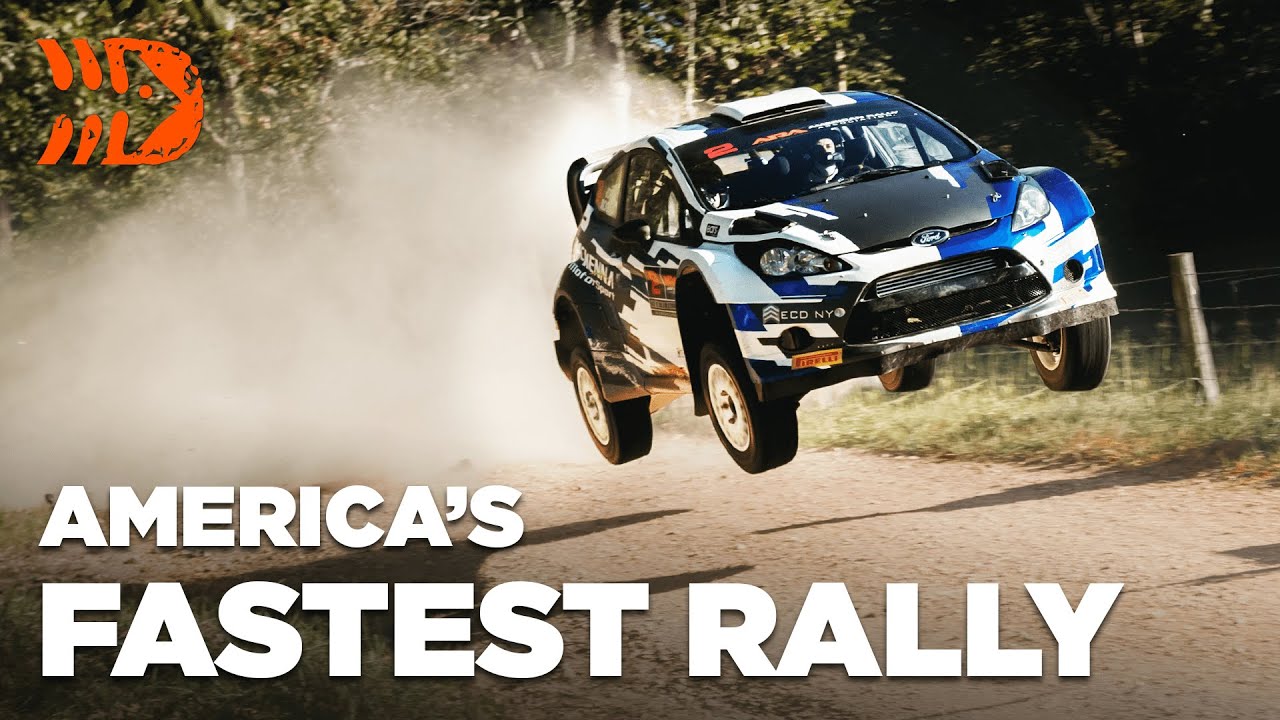 The Fastest Rally Roads in America - YouTube
