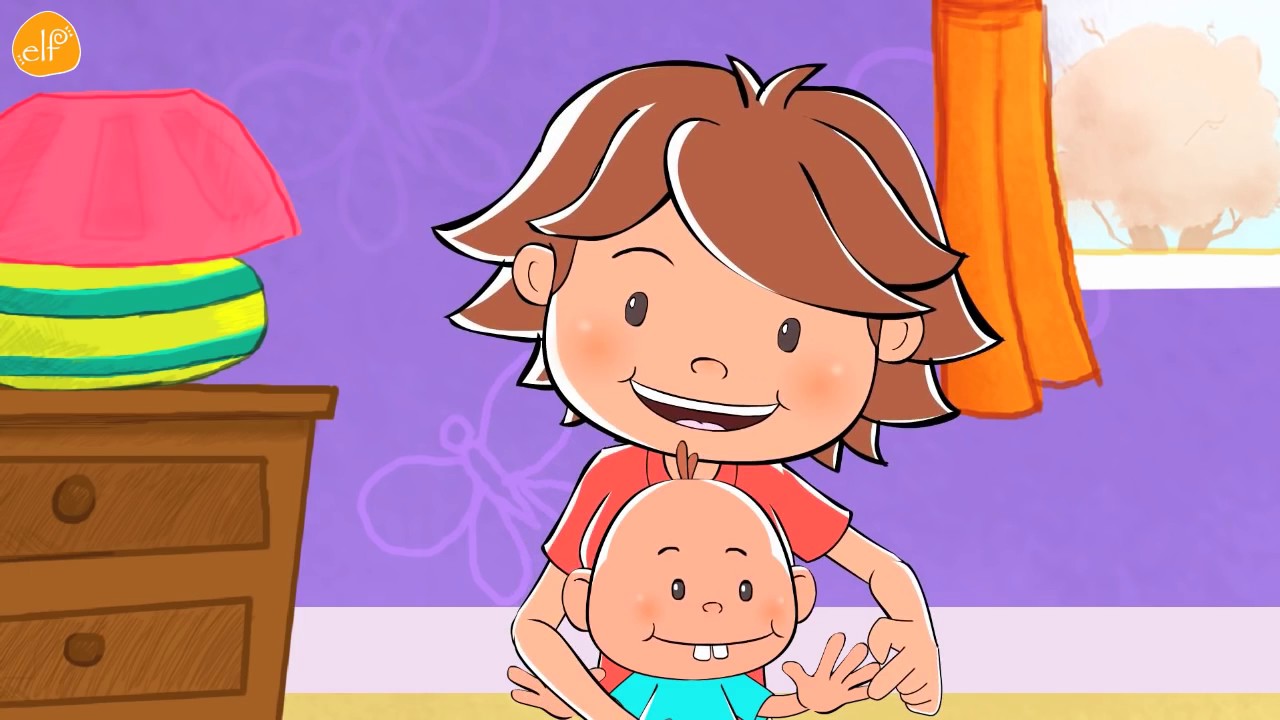 Body Parts Song for Babies and Parents This is Me slow by ELF Learning ...