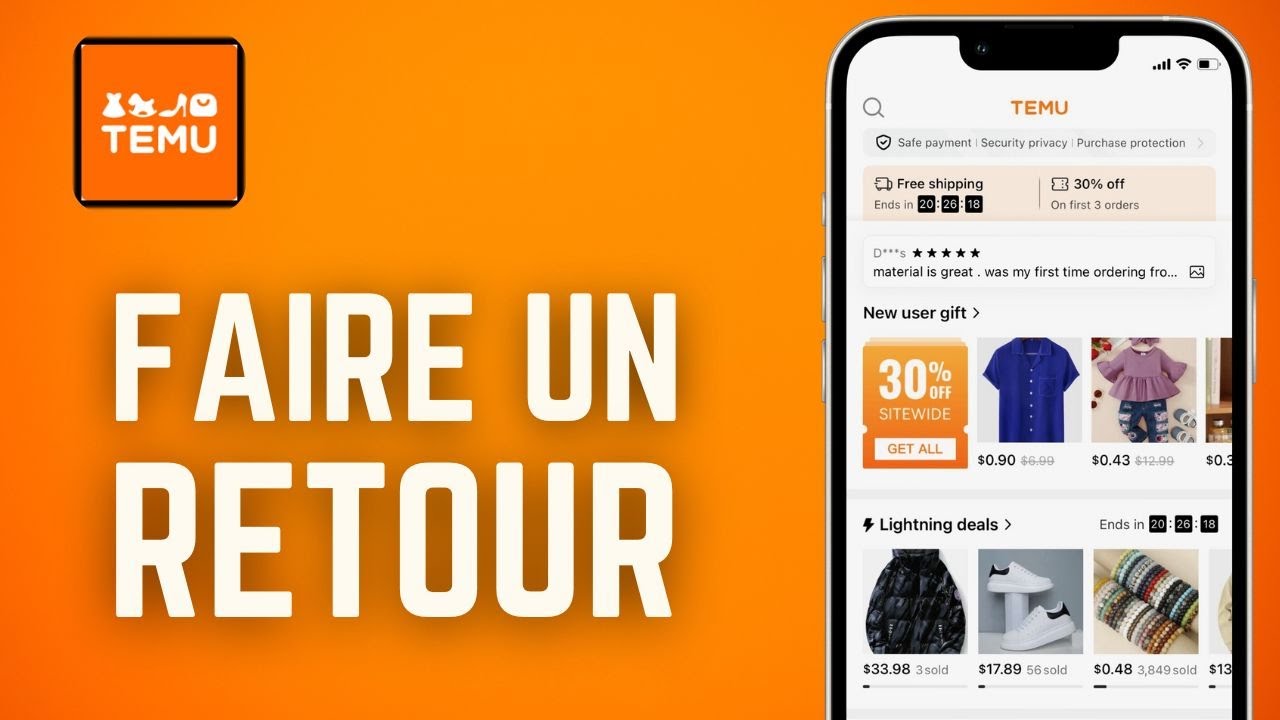 Comment Faire Un Retour Sur Temu ( Facile ) - YouTube