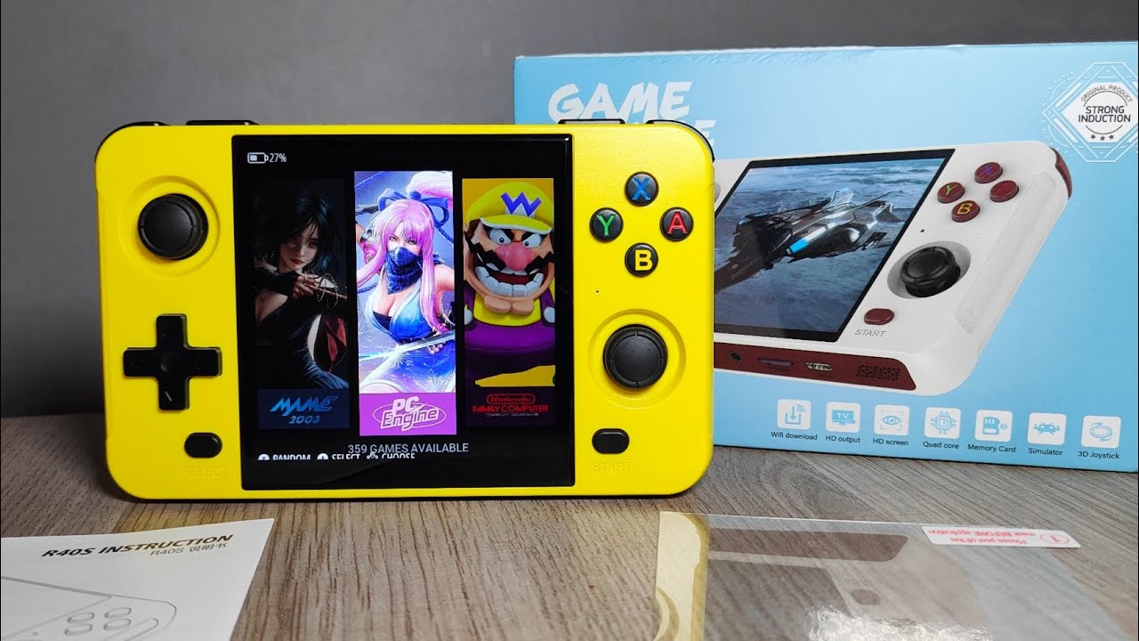 R40S Handheld Game Console (Review) - YouTube