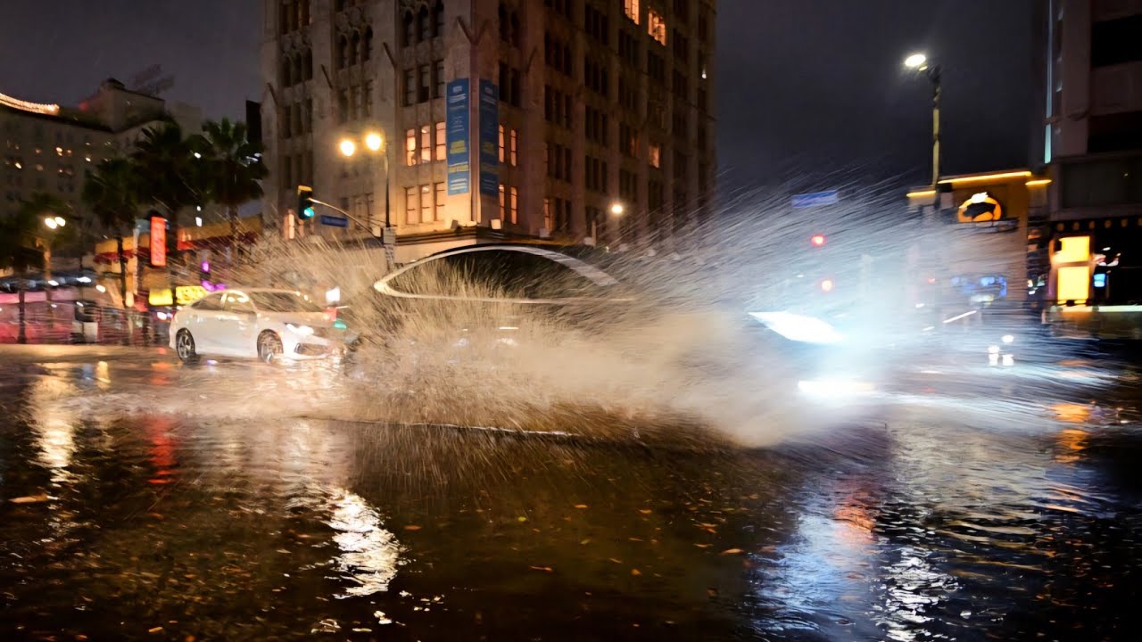 Your Guide To Driving Safely In The Rain | Rainy Night Drive | Heavy ...