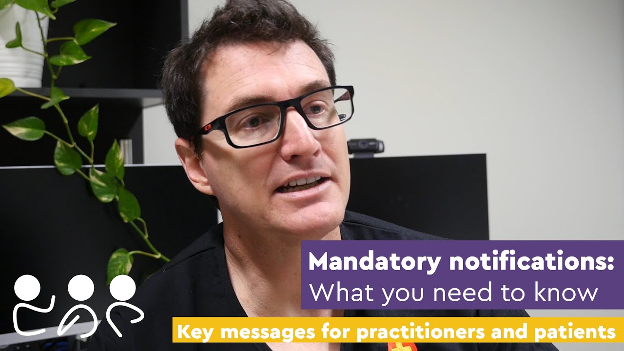 Mandatory notifications - an overview - YouTube