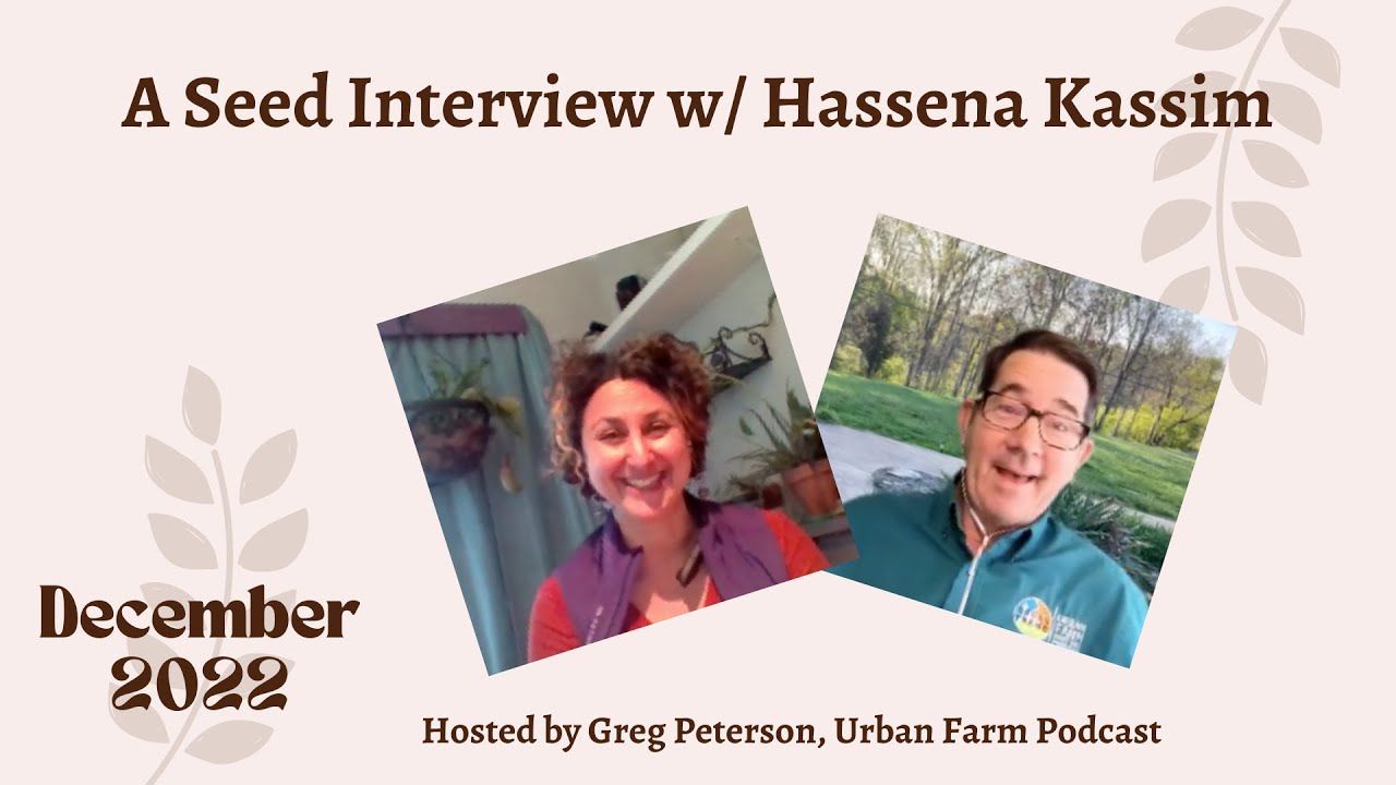 Hassena Kassim on Seed Saving - YouTube