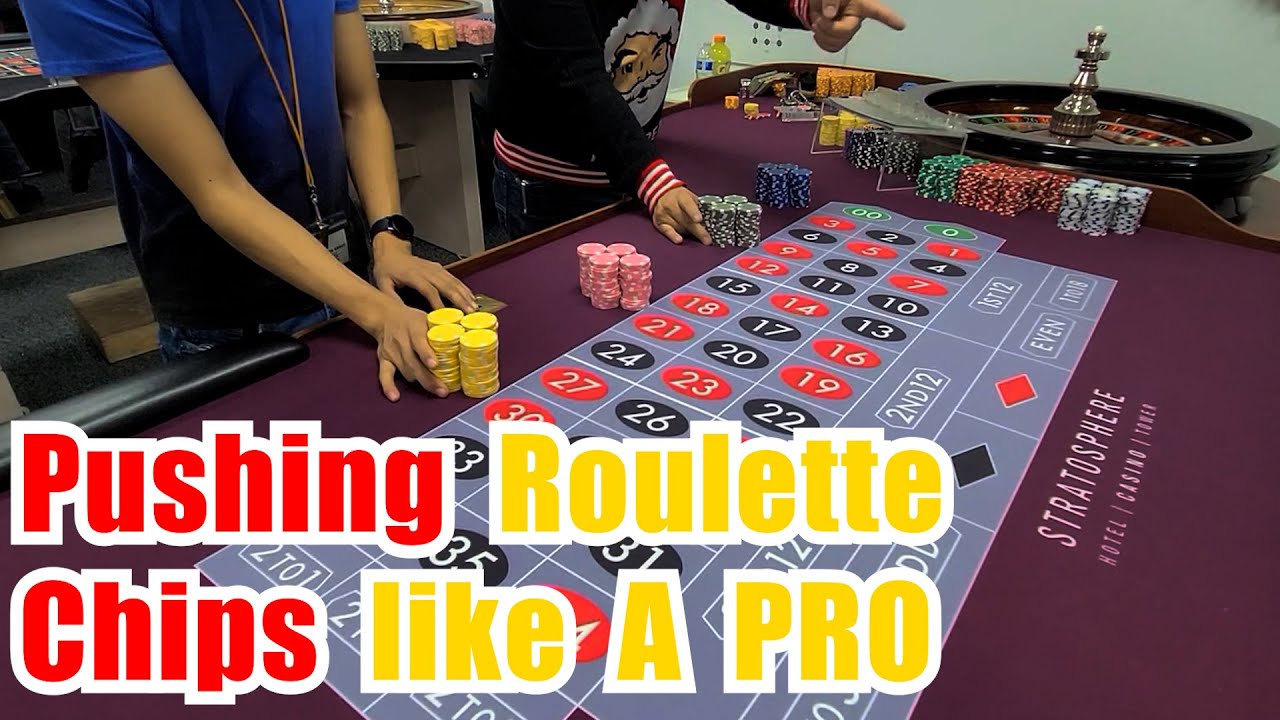 CEG Dealer School RAW Roulette Class #1 Pushing Stacks of Chips - Short ...