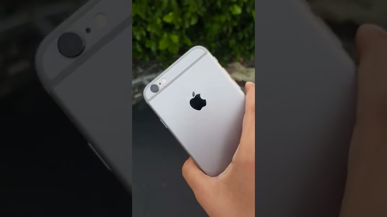 my broken iphone 6 from 2021 rip - YouTube