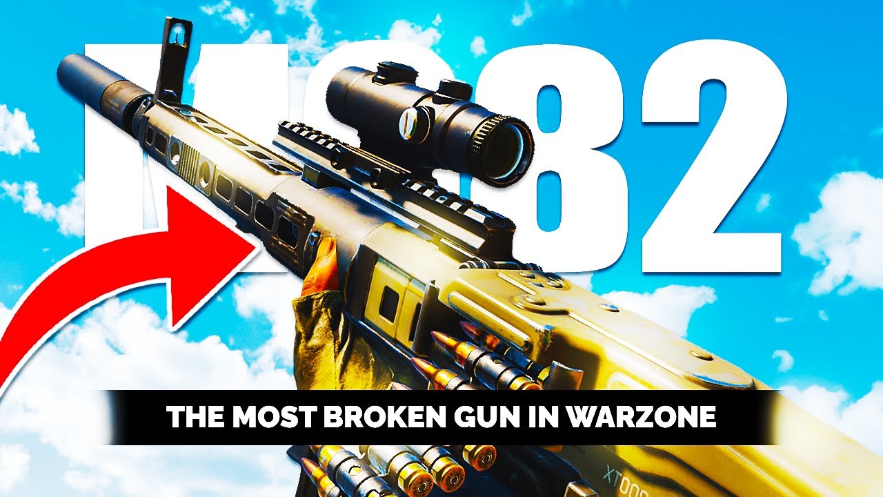 the MG 82 is a PROBLEM in Warzone Season 4 😭 Best MG 82 Class Setup ...