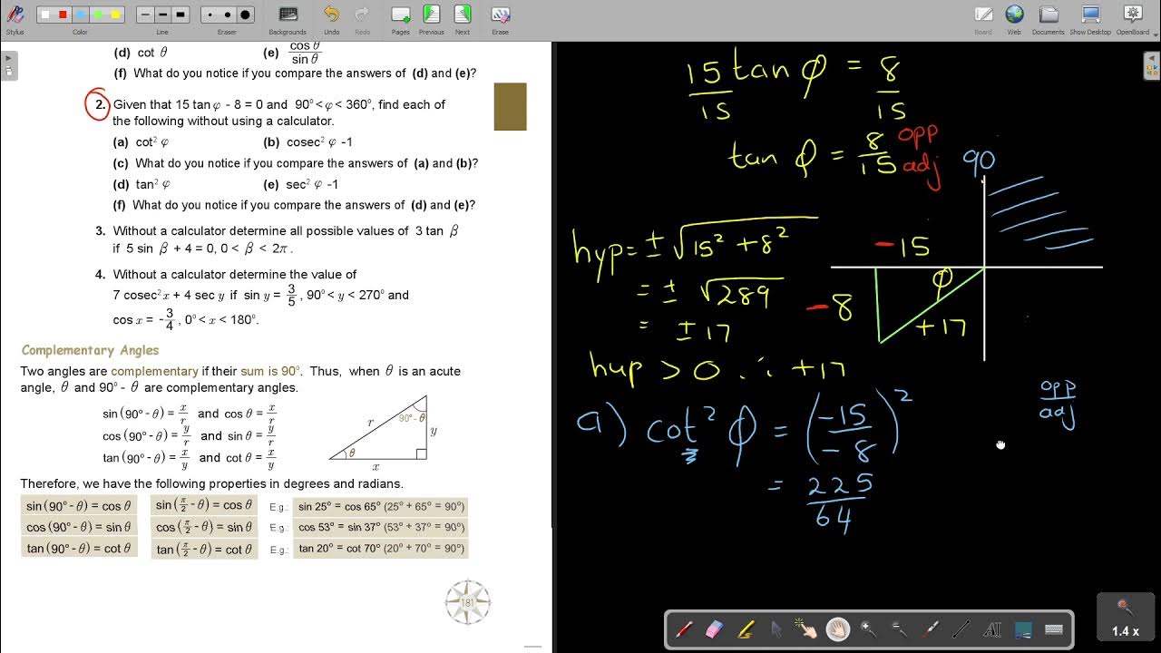 4 29 Trigonometric Functions Part 8 - YouTube