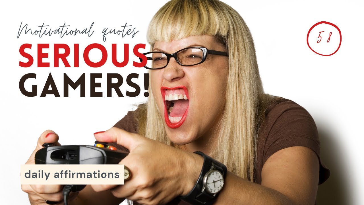 20 Motivational Quotes For Serious Gamers! (FOCUS & MINDSET) - YouTube