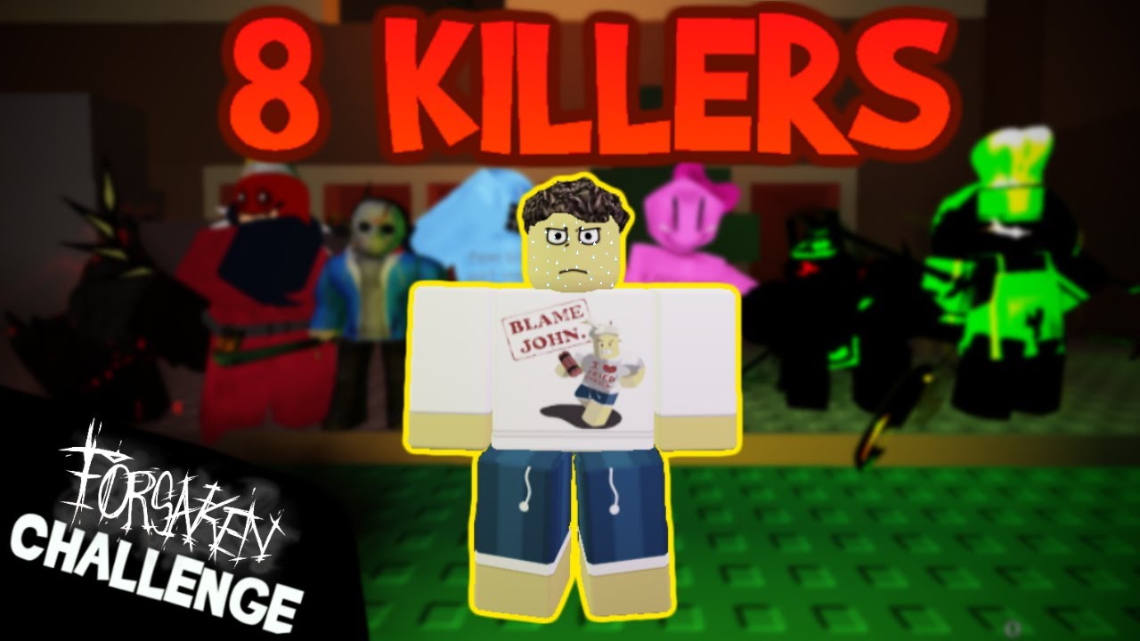 1 SURVIVOR VS 8 KILLERS?! (Forsaken Roblox) - YouTube