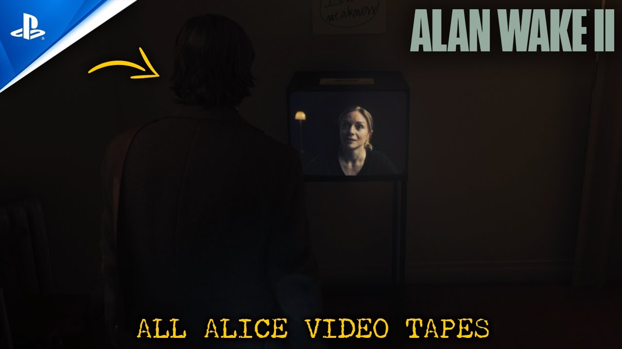 All Alice Video Tapes | Alan Wake II - YouTube