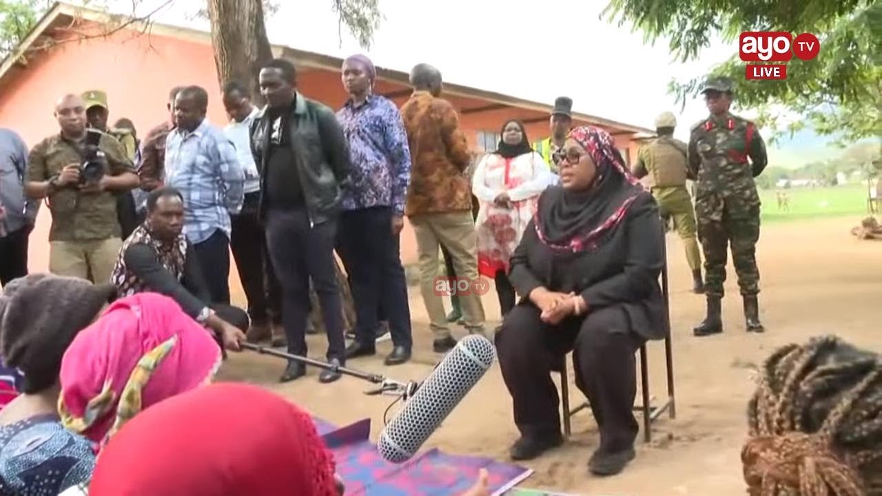 #LIVE: RAIS SAMIA AKITEMBELEA KAMBI YA WAATHIRIKA WA MAAFA- HANANG ...