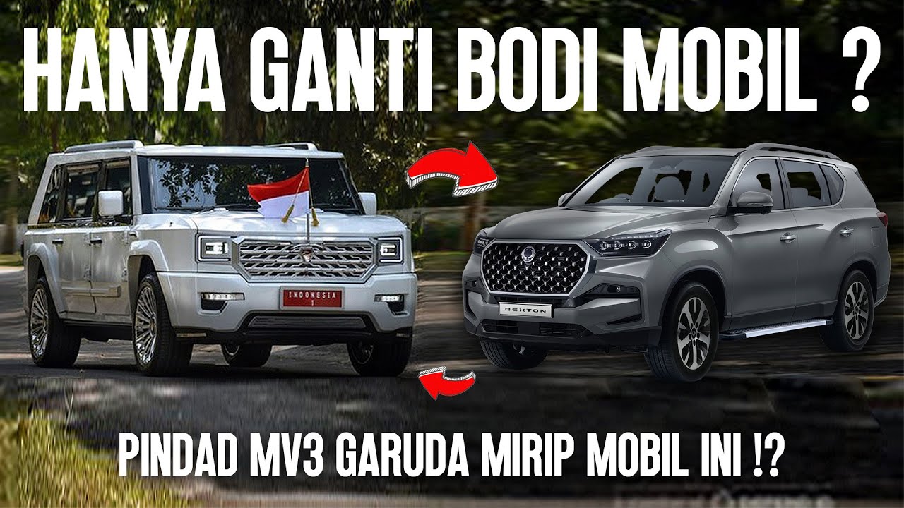 Punya KEMIRIPAN dengan Rexton Summit, Benarkah Pindad MV3 Garuda Hanya ...