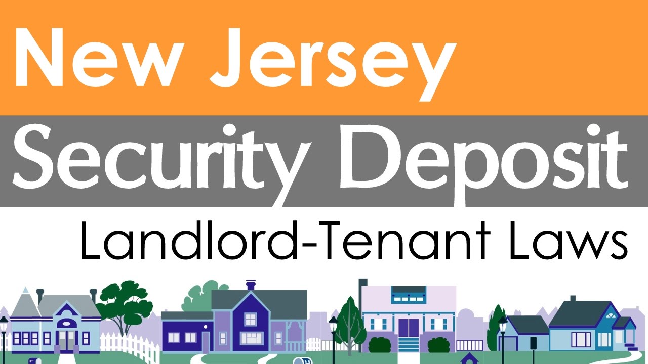 New Jersey Security Deposit Laws For Landlords And Tenants Youtube