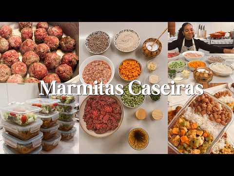 🥗 Organizando minha alimentação da semana | Marmitas saudáveis e práticas