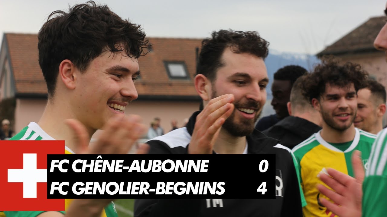 FC Chêne Aubonne 0-4 FC Genolier Begnins | 2ème ligue Journée 15 🇨🇭 ...