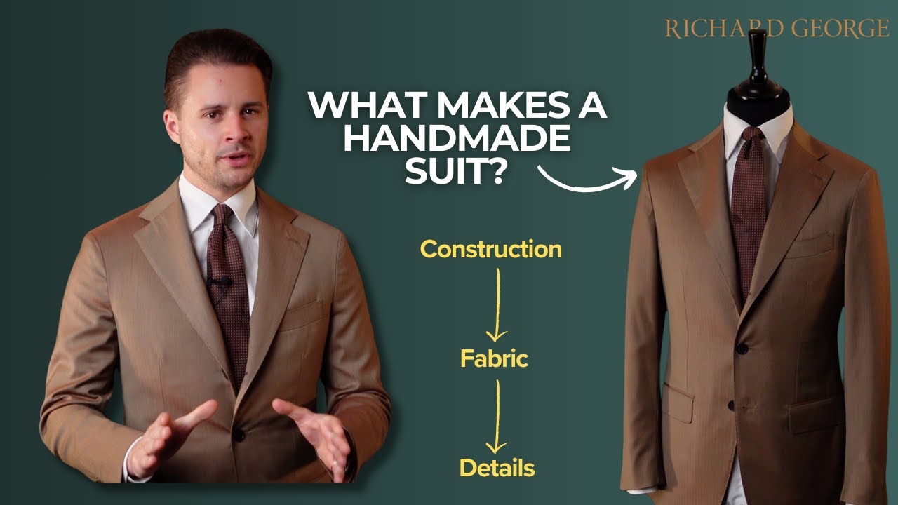 What Makes A Handmade Suit? - YouTube