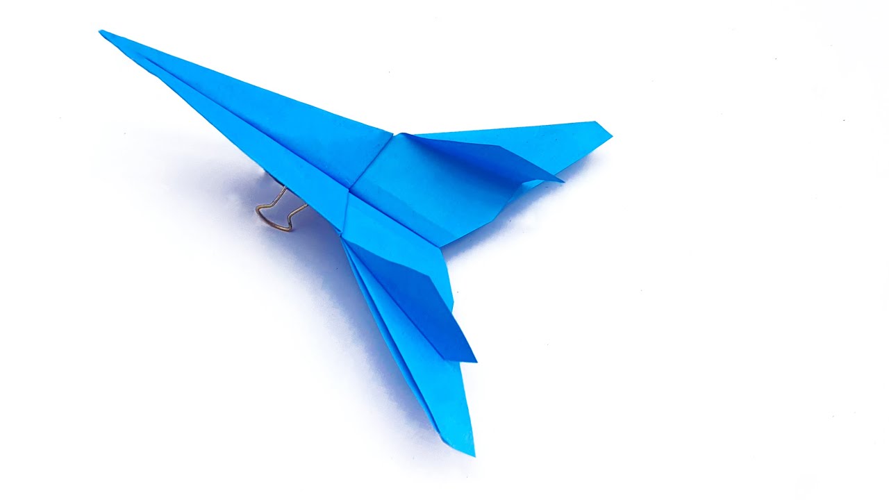 How To Make Origami Paper Plane | Paper Toy Making Ideas - YouTube
