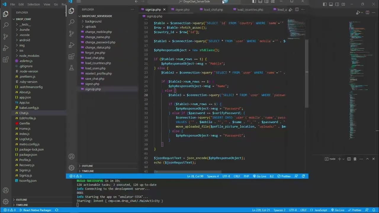 Rect Native Mobile Applicaton Full Video - YouTube