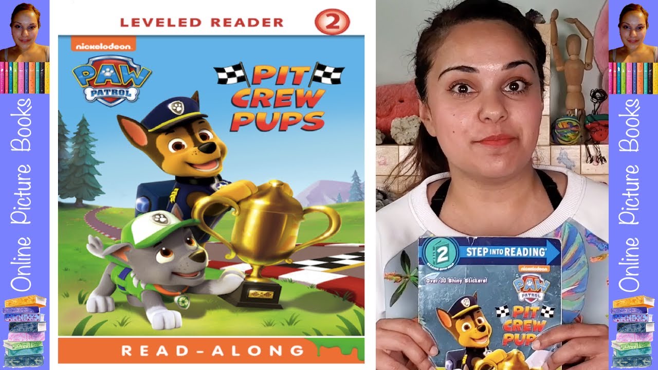 Paw Patrol Pit Crew Pups Book | Online Picture Books | Books For Kids ...