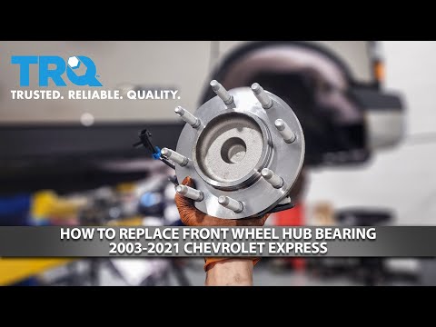 How to Replace Front Wheel Bearing Hub 2003-2021 Chevrolet Express 3500