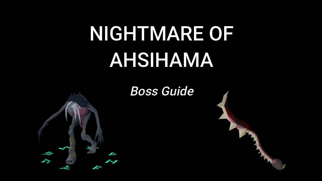 Nightmare of Ashihama - OSRS Boss Guide for Beginners - YouTube