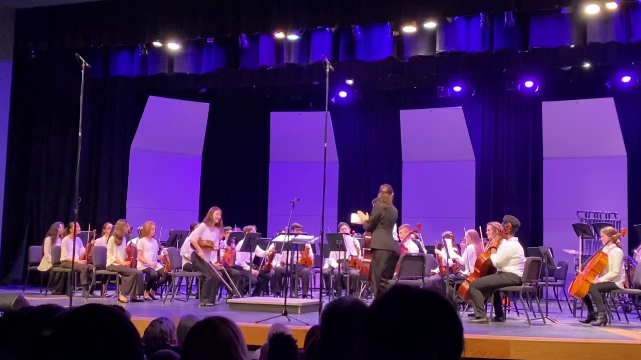 [미국8학년 오케스트라] Sycamore Junior High School Orchestra - YouTube