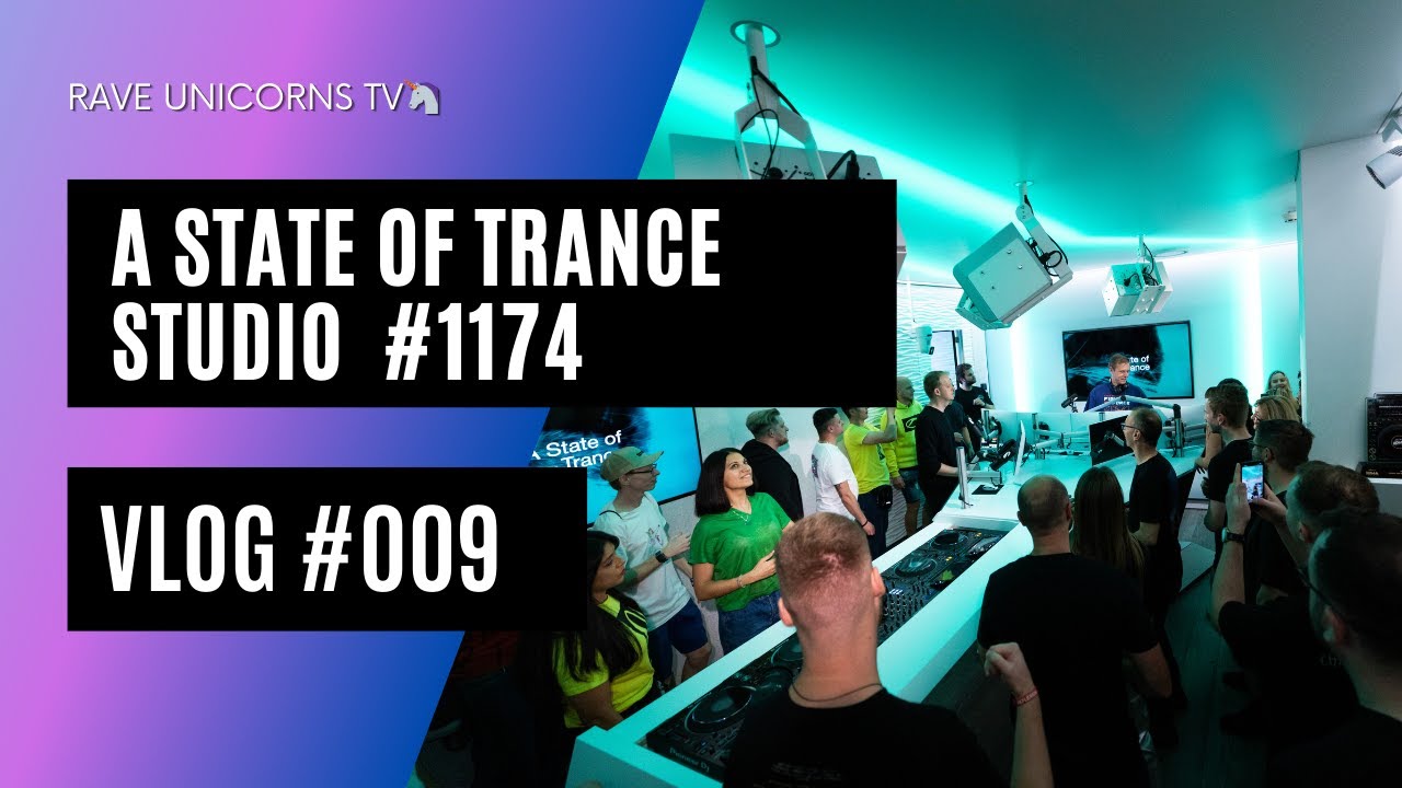 ASOT 1174 Amsterdam. Wywiad z Armin Van Buuren. VLOG Rave Unicorns ...