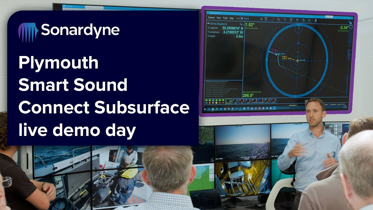 Demonstrating live autonomous capabilities in Plymouth Smart Sound ...