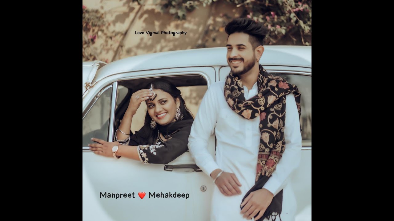 Wedding Recption Of Manpeet & Mehakdeep, Live By- Love Vigmal ...