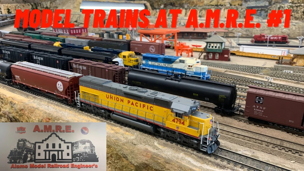 Model Trains At AMRE 1 - YouTube
