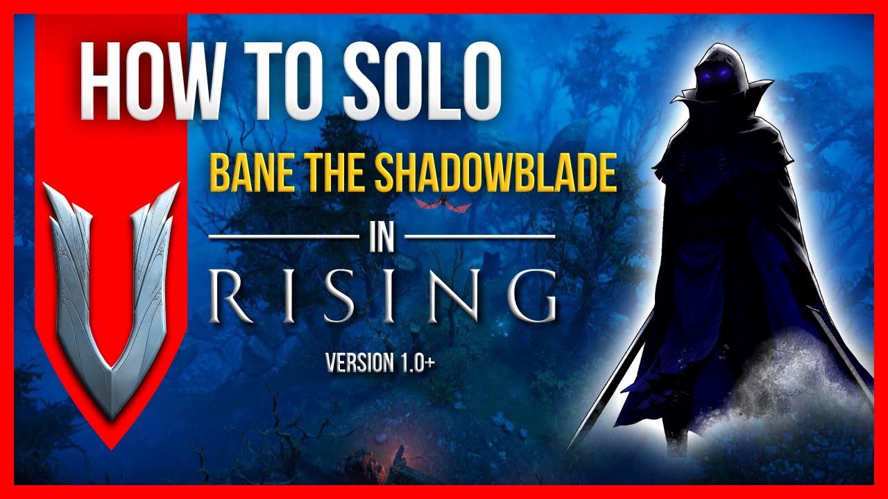 V Rising Solo Boss Guide - Bane the Shadowblade - YouTube