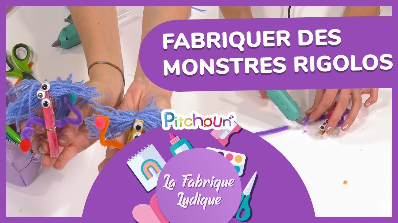 Construire Des Monstres Rigolos – La Fabrique Ludique - YouTube