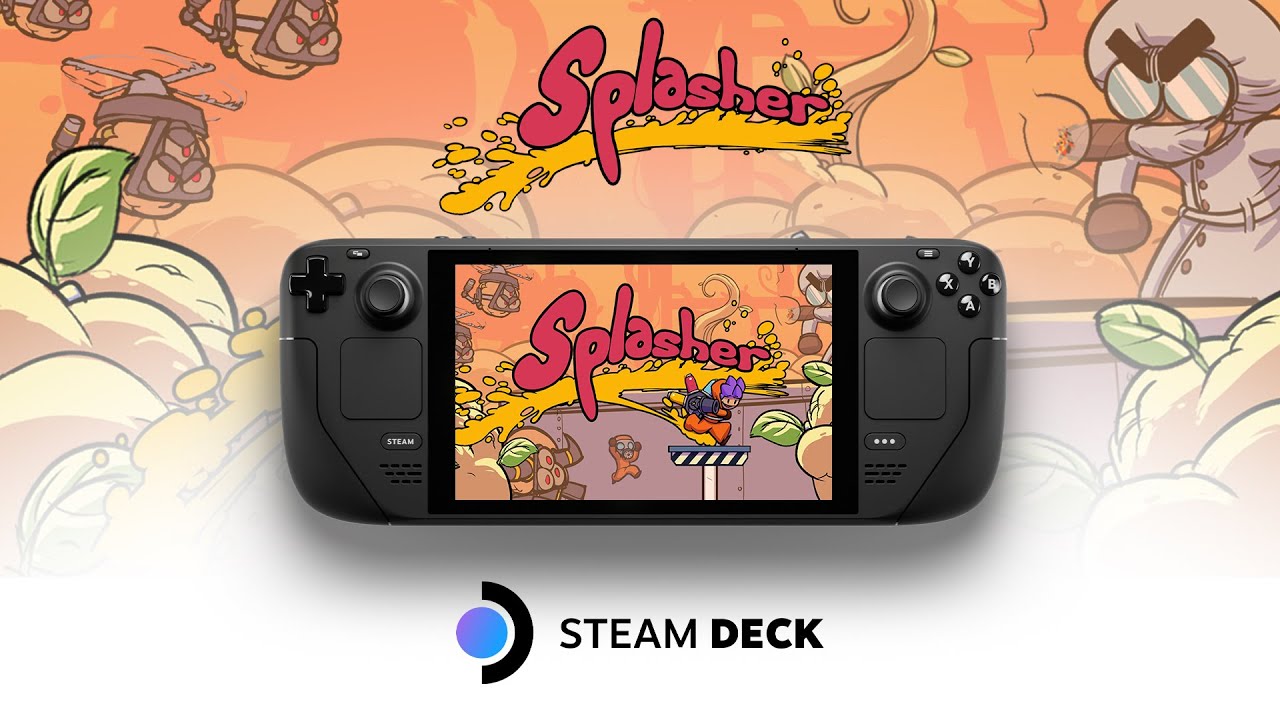 SPLASHER is verified on Steam Deck - YouTube