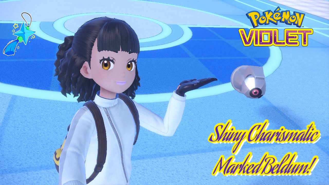 Pokémon Violet: SHINY CHARISMATIC MARKED BELDUM! - YouTube
