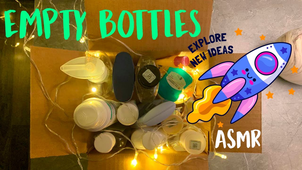 ASMR Empty Bottles - YouTube