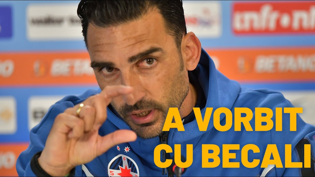 „M-am întâlnit o singură dată cu Becali, 10 minute. Nu m-a sunat, nu a ...