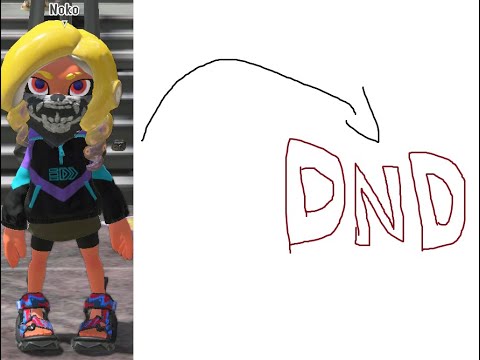 Splatoon's inkling into DnD? ok - YouTube